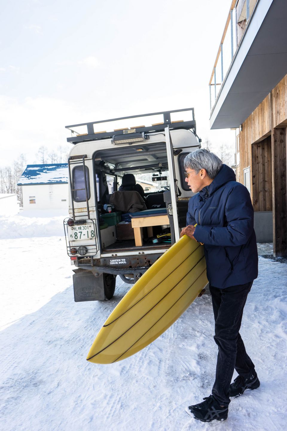 The Snowsurfer: At Home With Taro Tamai | The Surfers Journal