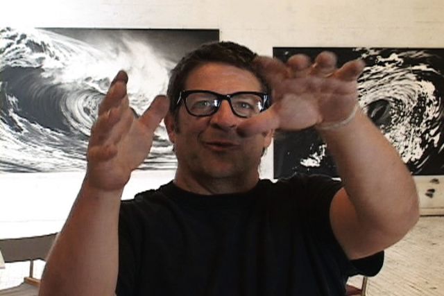 Charcoal Wave Drawings by Robert Longo | The Surfers Journal