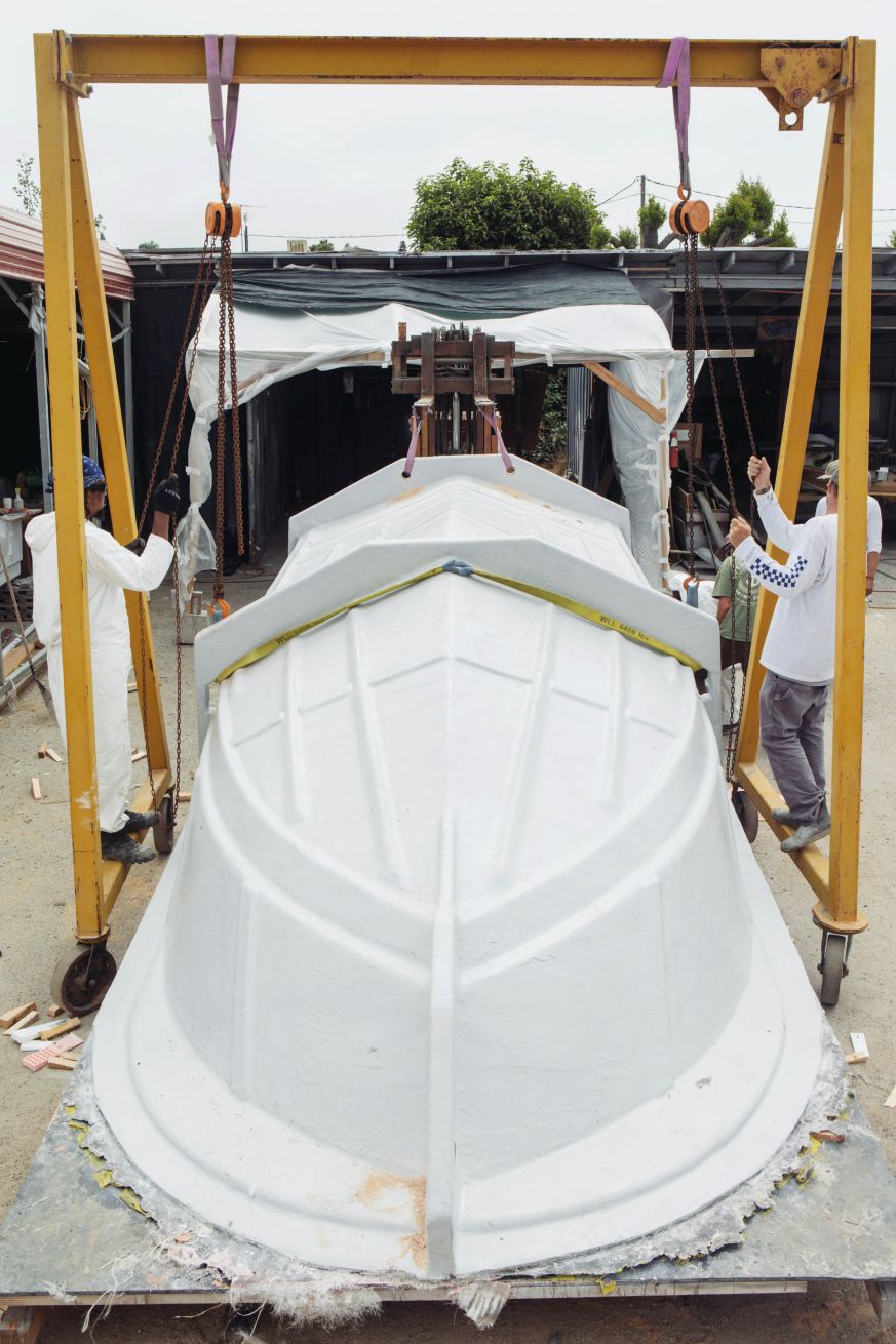 Santa Barbara Boat Builder Jeff Hull - The Surfers Journal