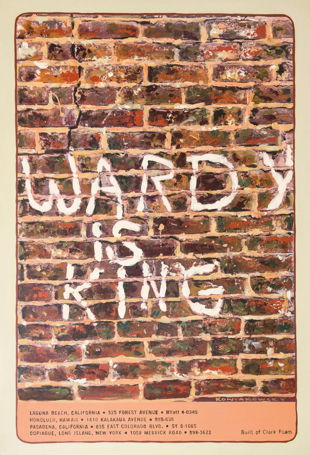 Frederick Wardy: Uncommon Skill & Meticulous Attention - The Surfers ...