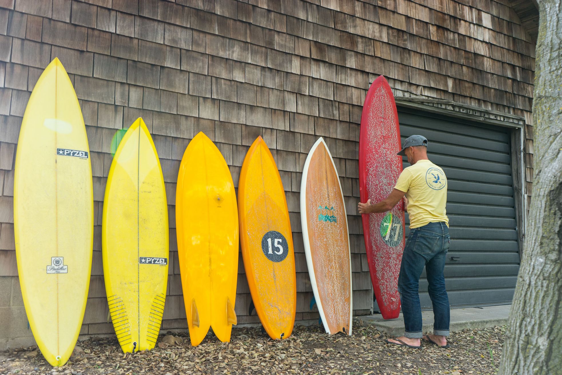 The Back-Forty of the Riviera: At Home With Jeff Johnson - The Surfers ...